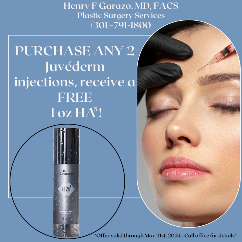 Specials & Promotions - Hagerstown Plastic Surgery Services - Dr. Garazo
